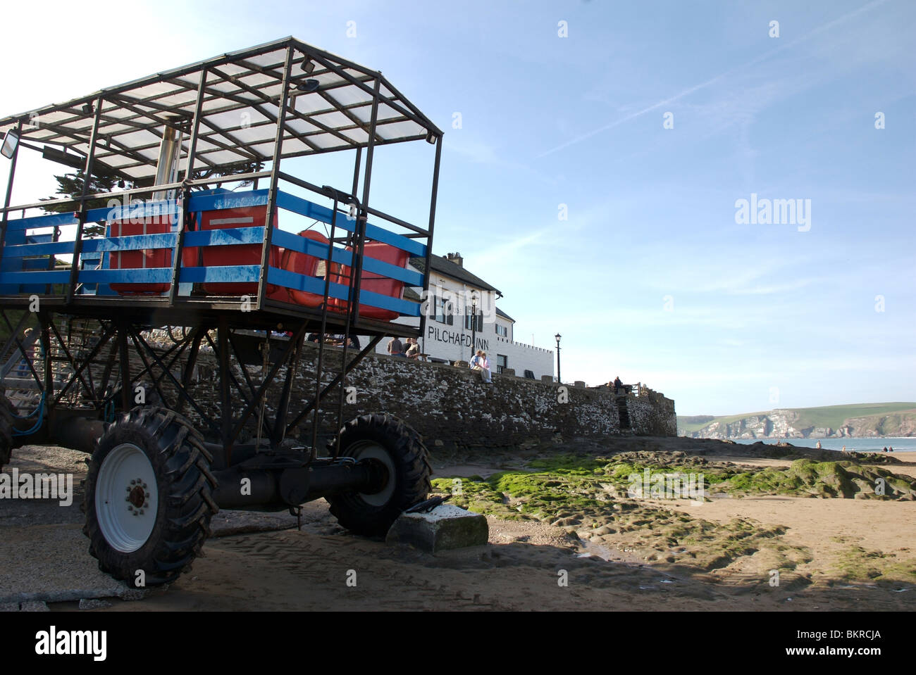 Burgh island devon pilchard inn hi-res stock photography and images - Alamy