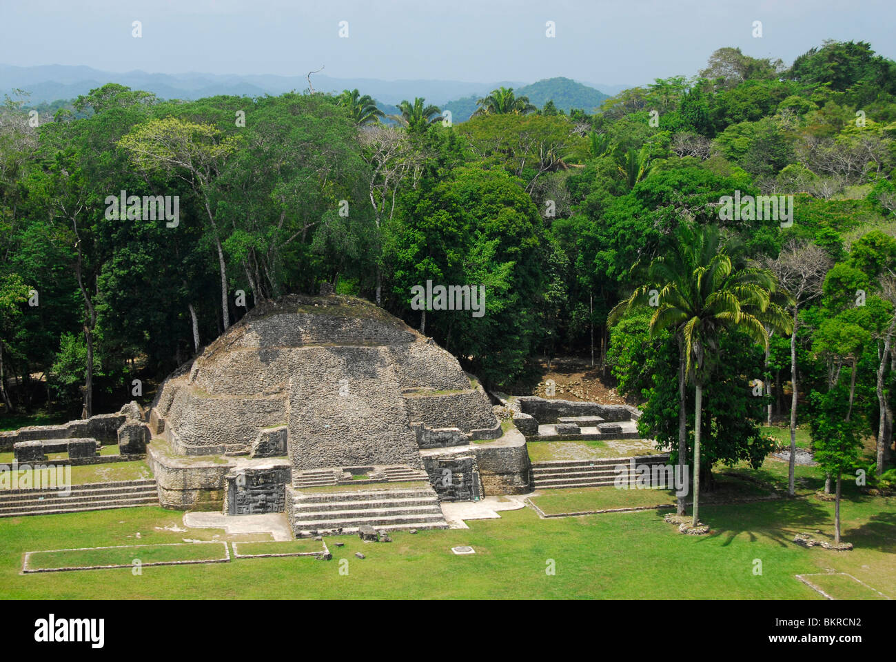 Caracol ruins, Mayan Mountains, Cayo District, Belize, Central America ...