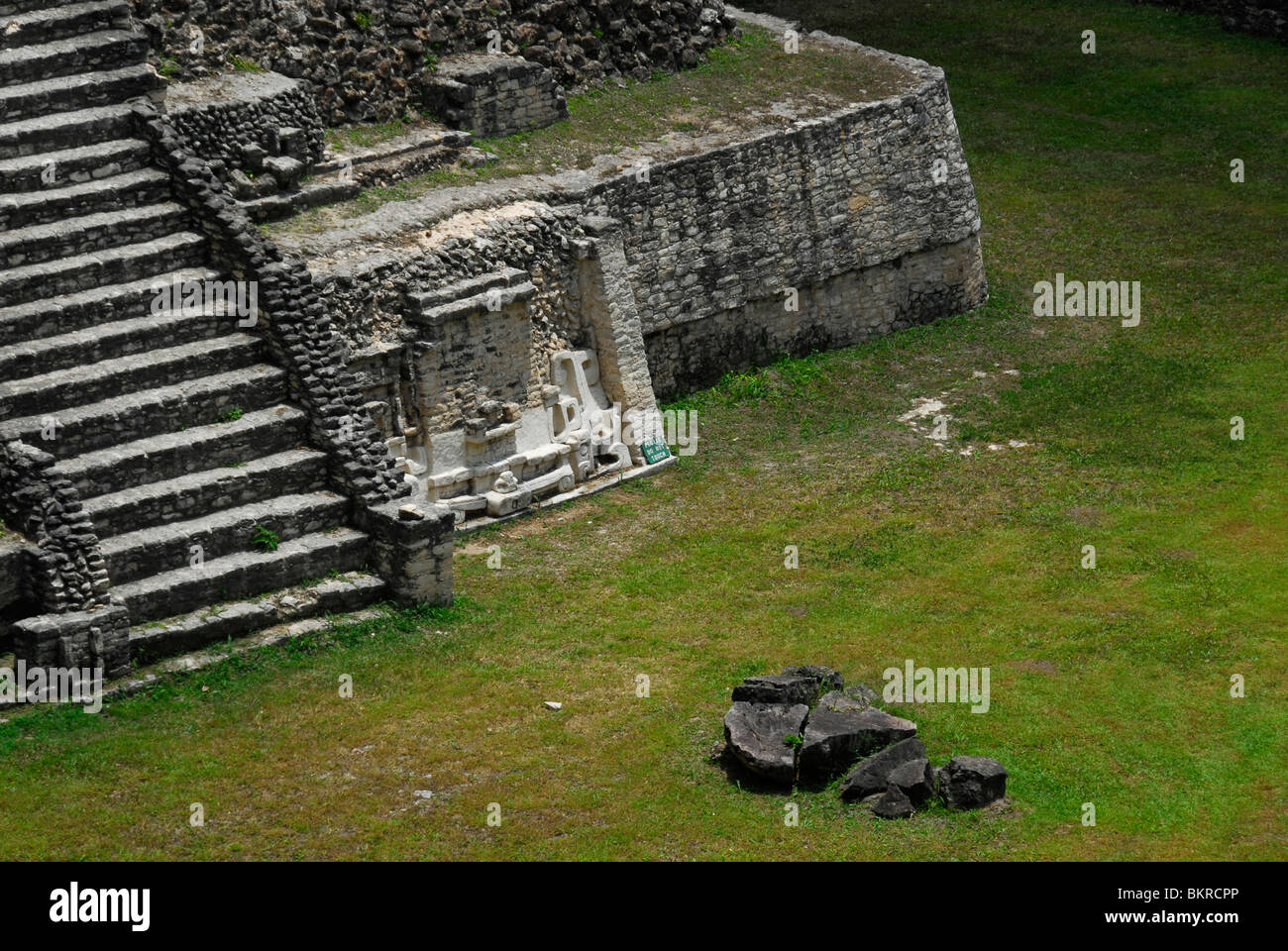 Caracol ruins, Mayan Mountains, Cayo District, Belize, Central America ...