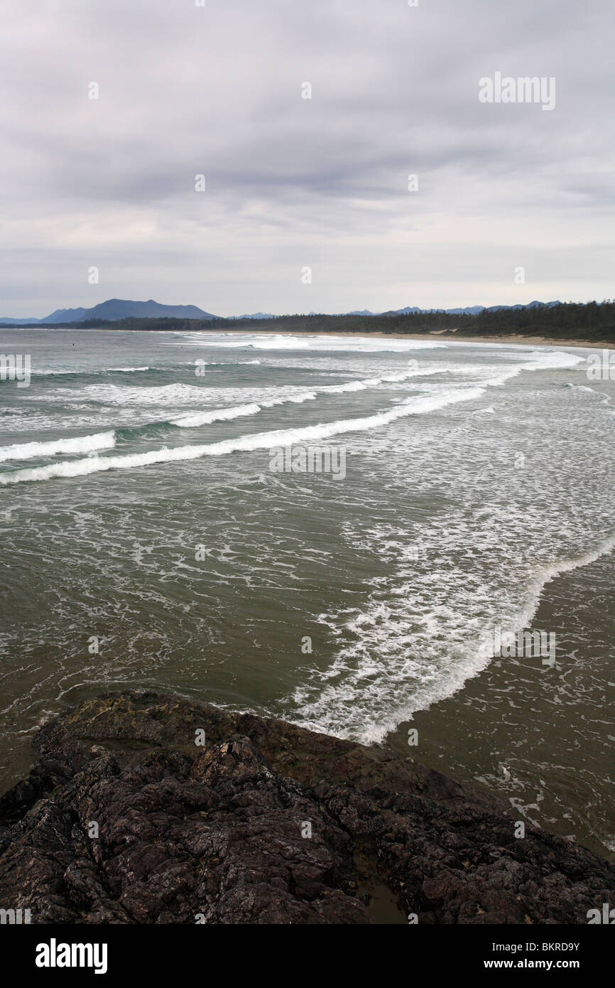 Wickaninnish Beach, Pacific Rim National Park Reserve, Vancouver Island ...