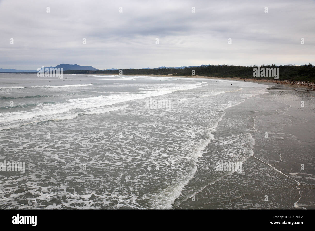 Wickaninnish Beach, Pacific Rim National Park Reserve, Vancouver Island ...