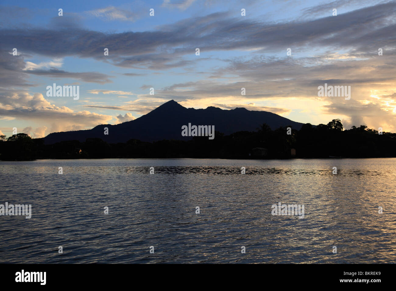 Mombacho Volcano, Lake Nicaragua, Granada, Nicaragua, Central America ...