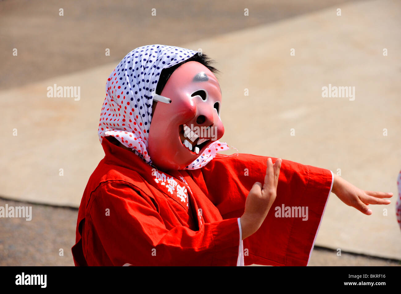 Traditional dance in Hyuga Japan Stock Photo - Alamy