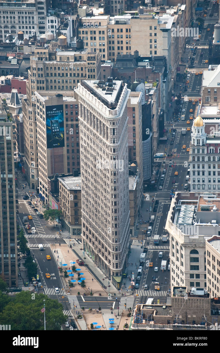 Flatiron building aerial hi-res stock photography and images - Alamy