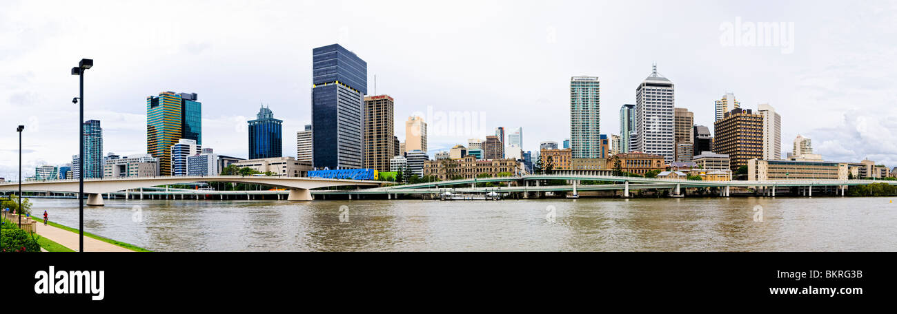 Brisbane River And City Skyline Brisbane Australia // BRISBANE ...