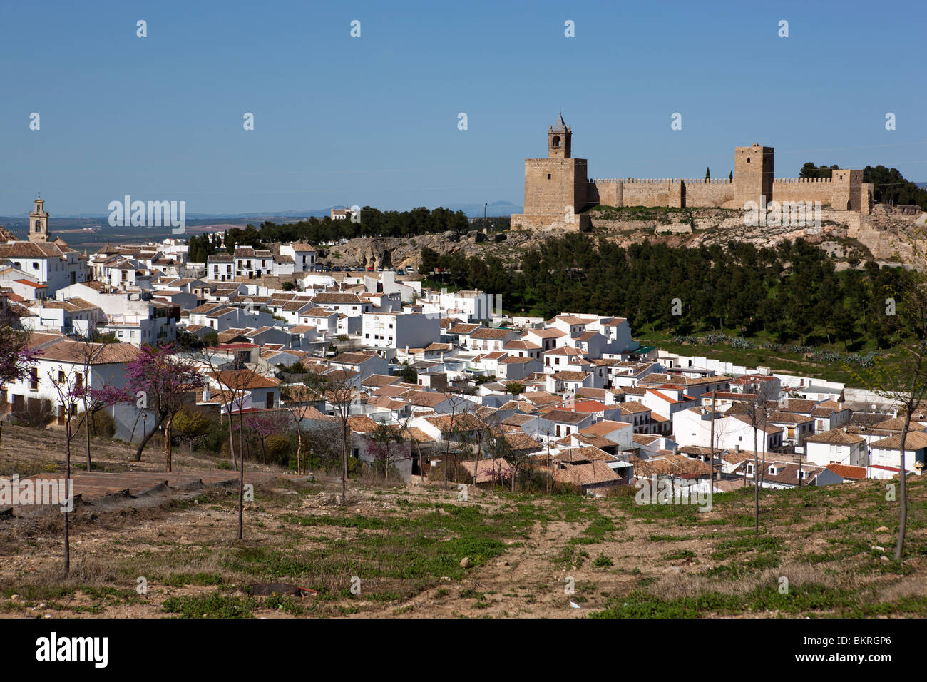 The moorish castle at antequera hi-res stock photography and images - Alamy