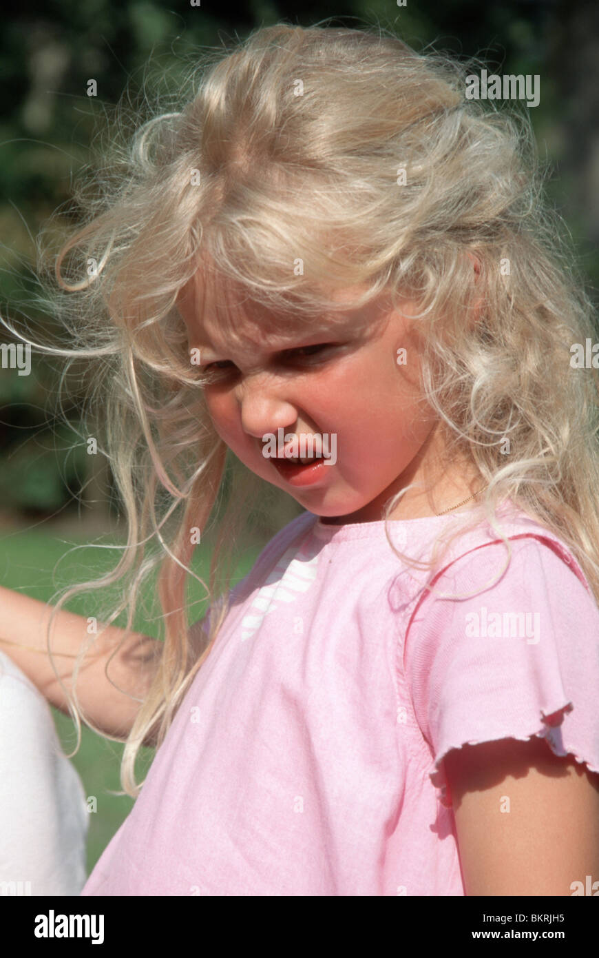 Unhappy child tantrum bad behaviour hi-res stock photography and images ...