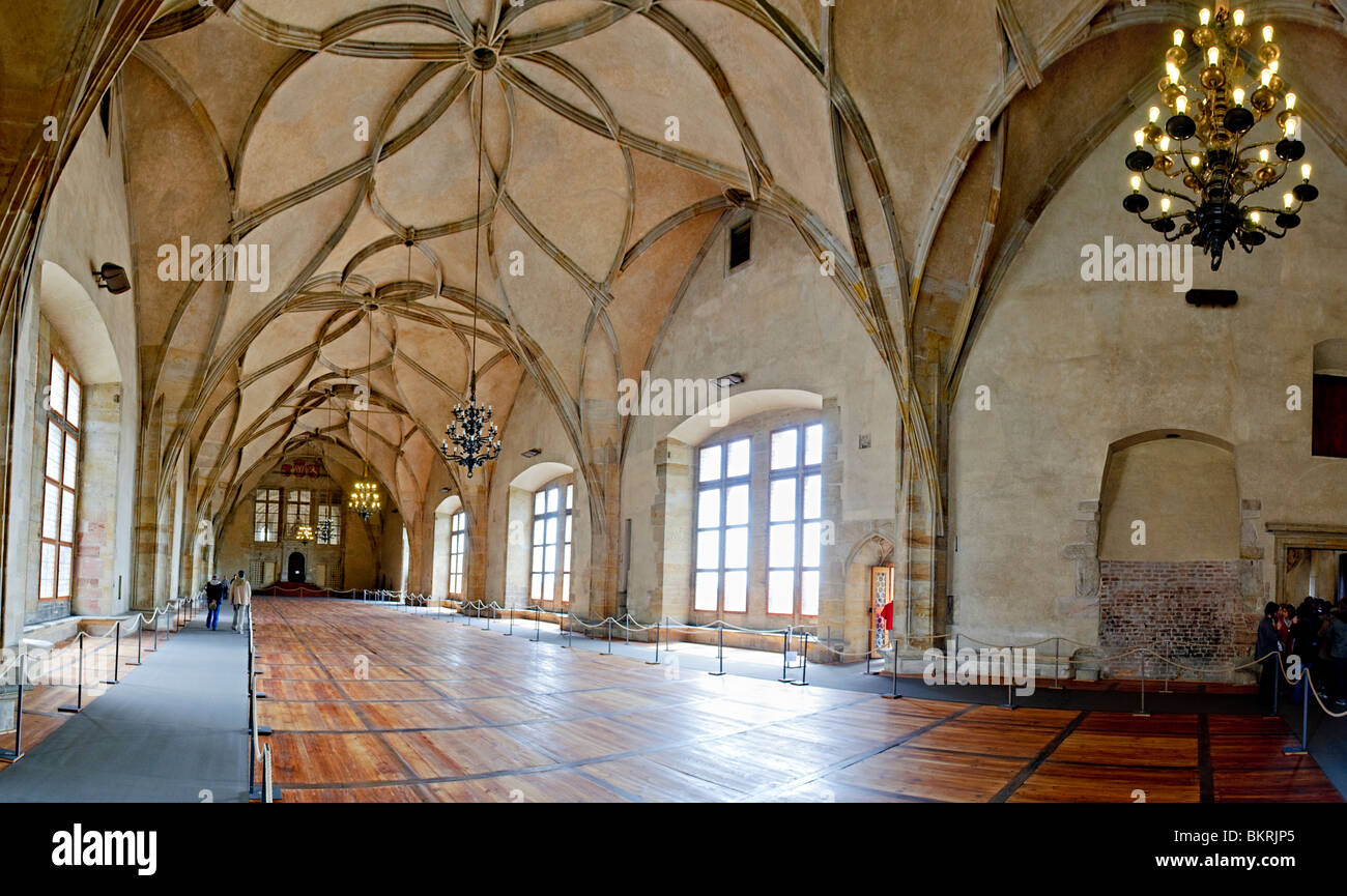 Vladislav hall prague castle hi-res stock photography and images - Alamy