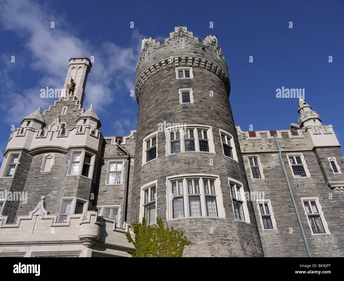 Casa Loma Castle in Toronto Stock Photo - Alamy