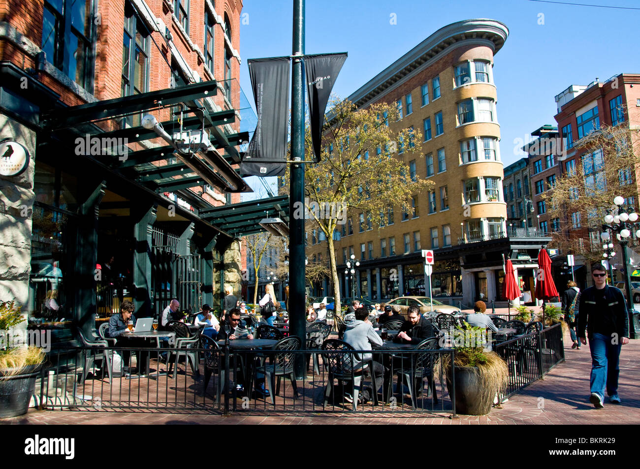 Gastown And Vancouver And Restaurant Stock Photos & Gastown And ...