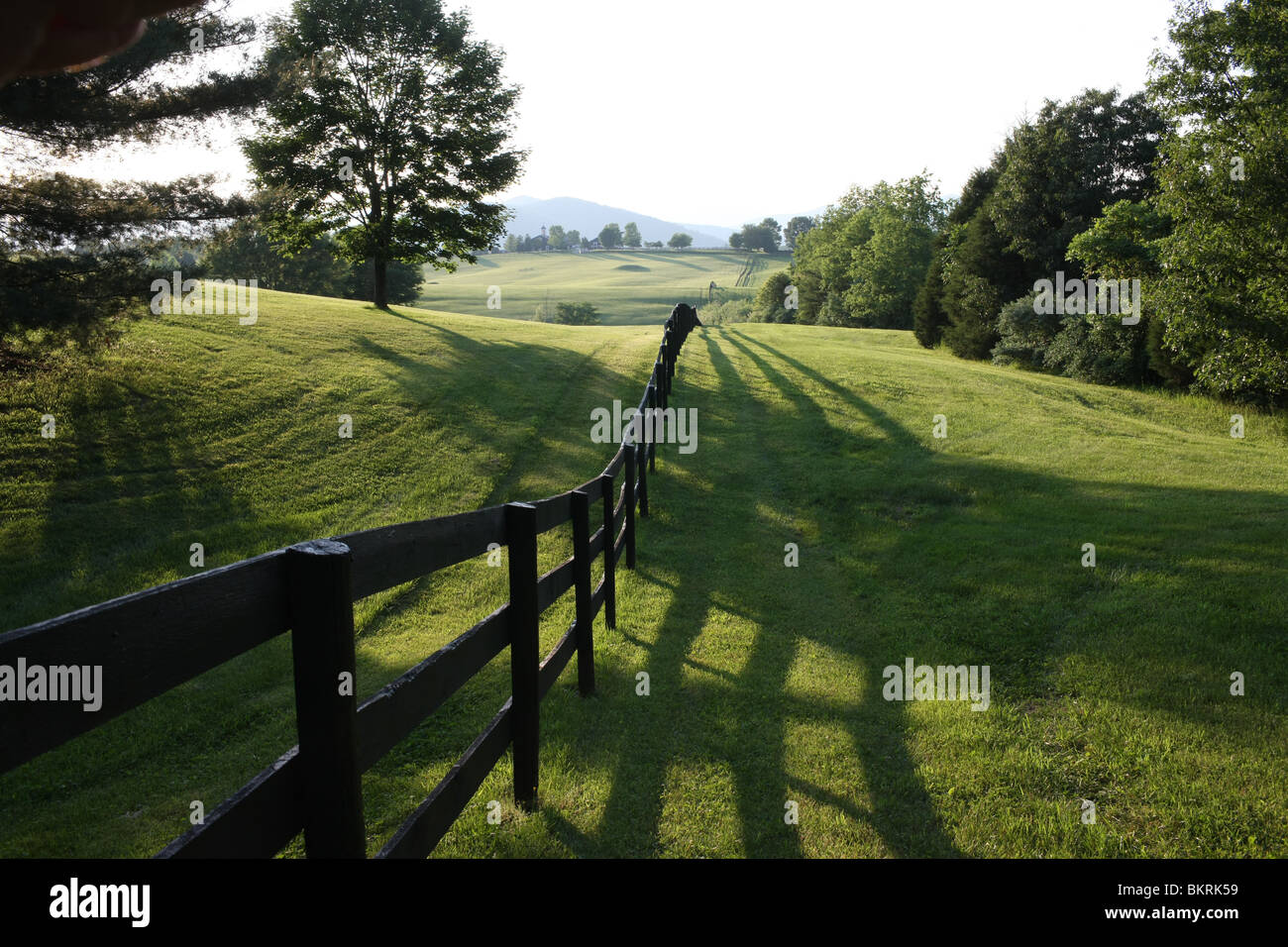 Rural living in and around Charlottesville, Virginia Stock Photo - Alamy