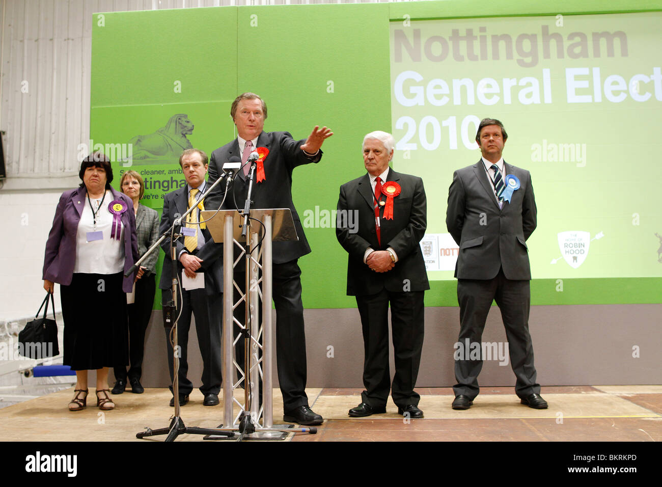 Graham Allen Nottingham North retained his seat and lost only 400 votes ...