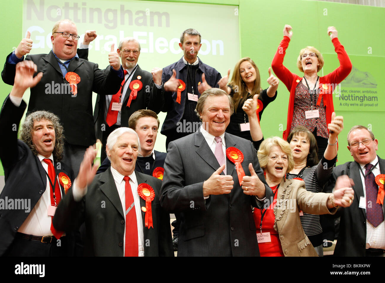 Graham Allen Nottingham North retained his seat and lost only 400 votes ...