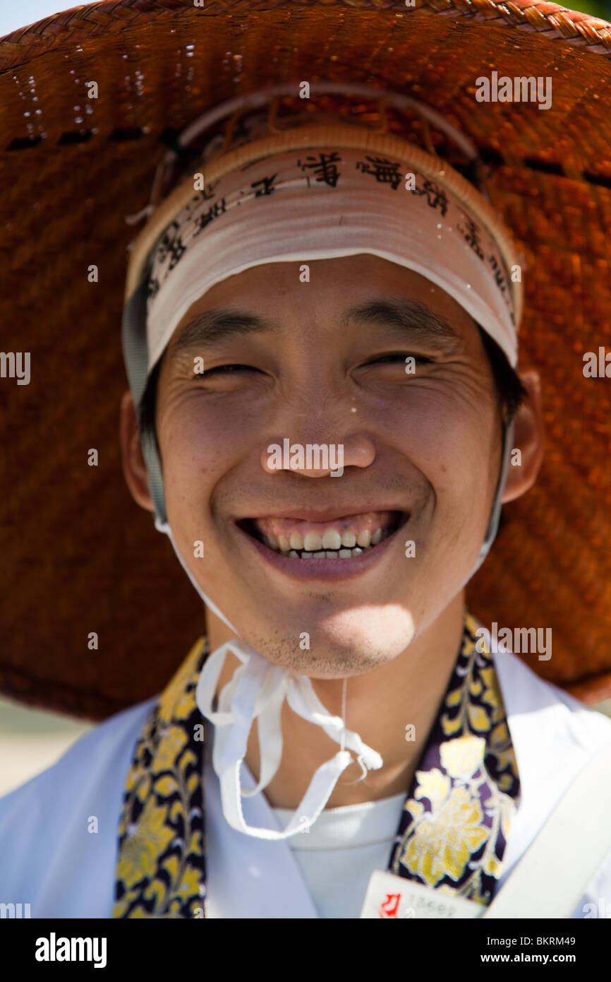 Japanese Pilgrim or "Henro" - on the Shikoku Pilgrimage Stock Photo - Alamy