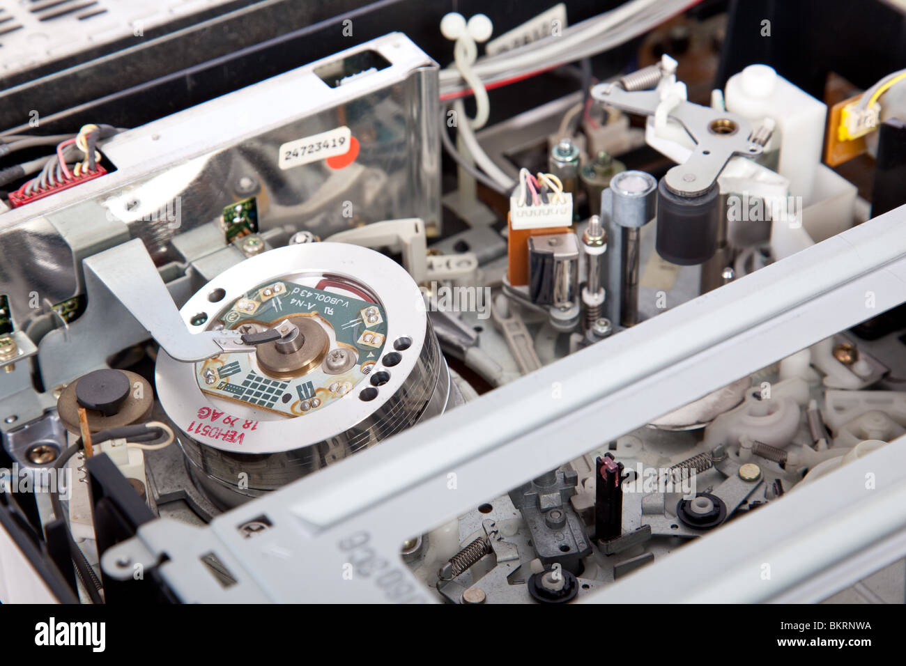 Interior of a VCR Stock Photo - Alamy