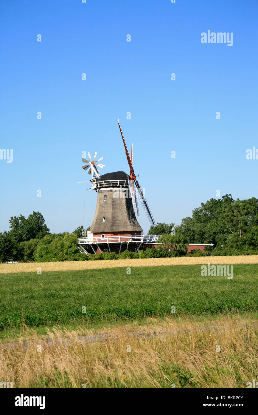 Oldsum windmill hi-res stock photography and images - Alamy