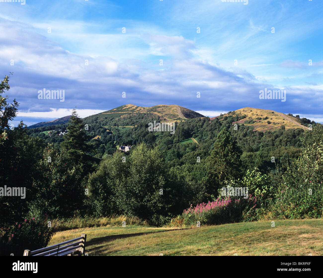 Malvern hills from iron age hi-res stock photography and images - Alamy