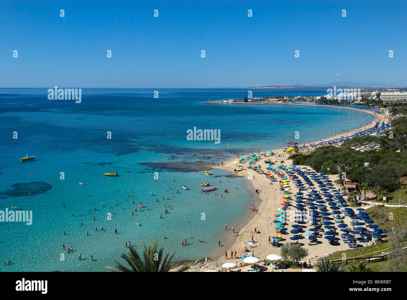 Agia Napa Beach, Ayia Napa, Cyprus Stock Photo - Alamy