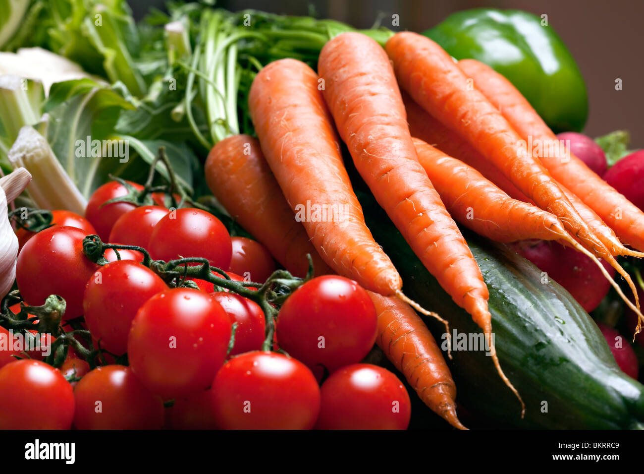 Set of different fresh vegetables Stock Photo - Alamy