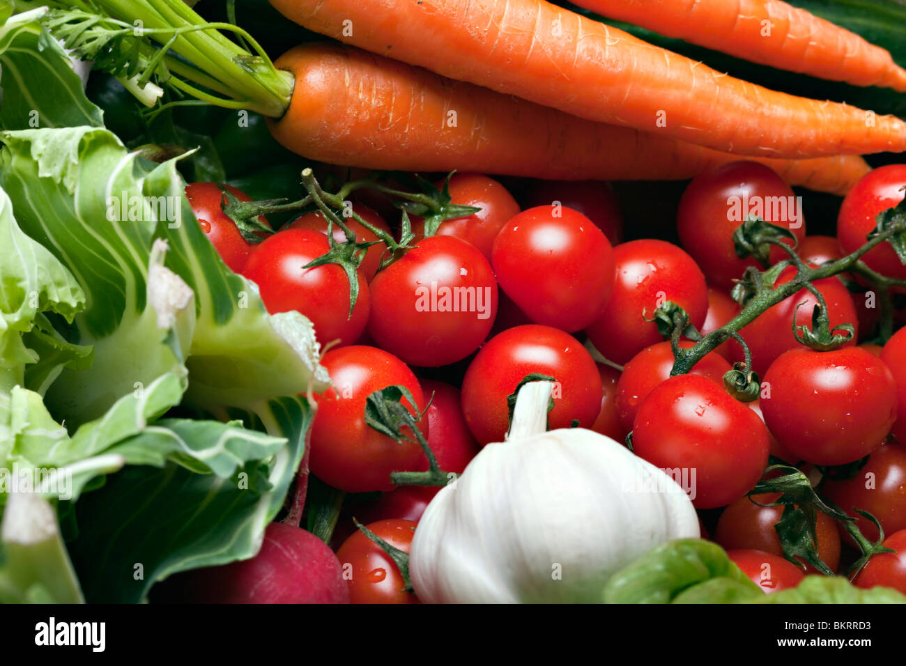 Set of different fresh vegetables Stock Photo - Alamy