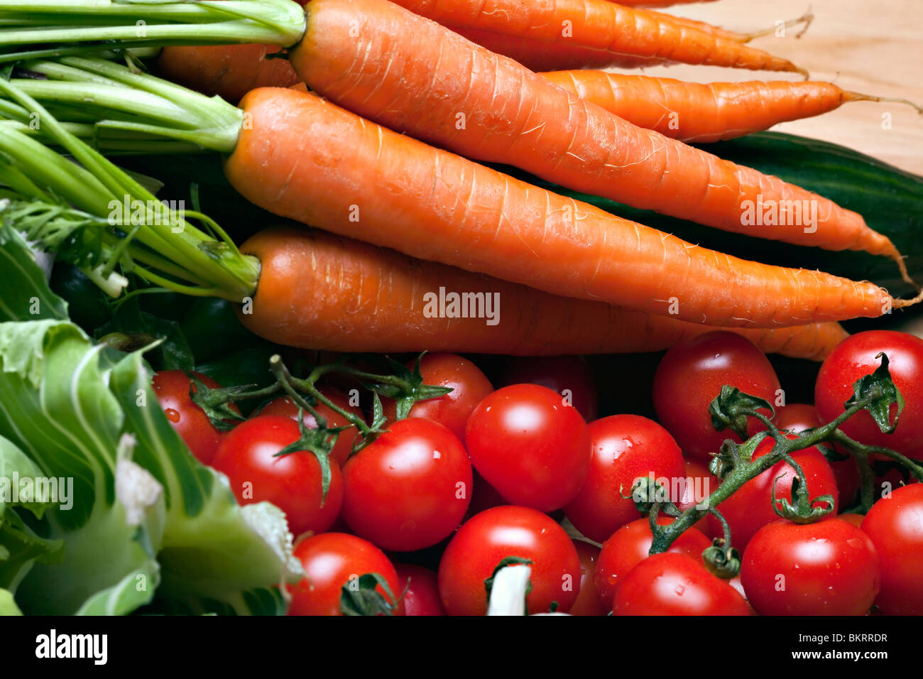 Set of different fresh vegetables Stock Photo - Alamy