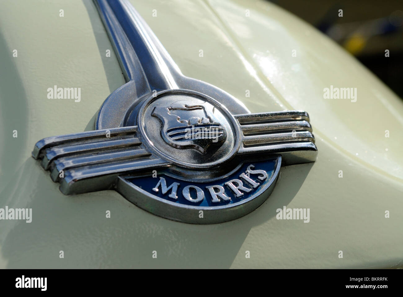 Morris Minor 1948-1971, Badge Detail - 2010 Stock Photo - Alamy