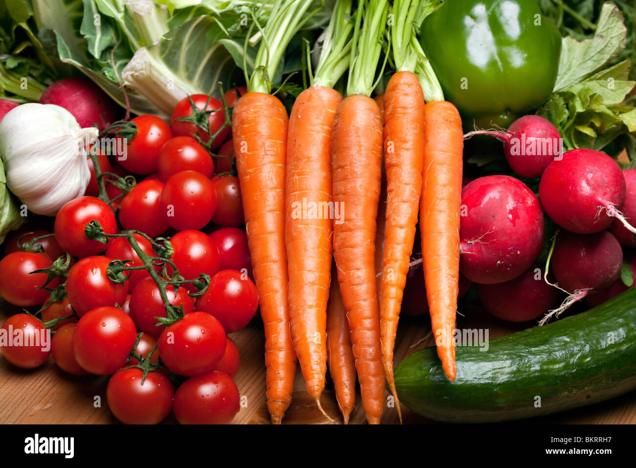 Set of different fresh vegetables Stock Photo - Alamy