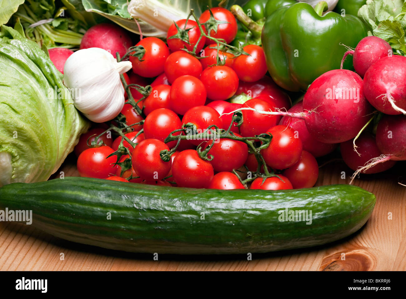 Set of different fresh vegetables Stock Photo - Alamy
