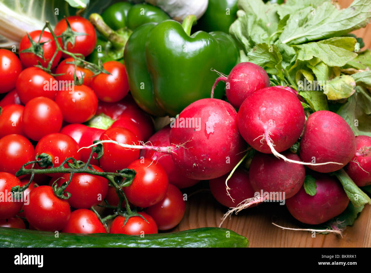 Set of different fresh vegetables Stock Photo - Alamy