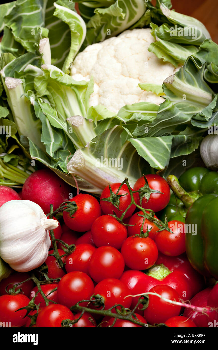 Set of different fresh vegetables Stock Photo - Alamy