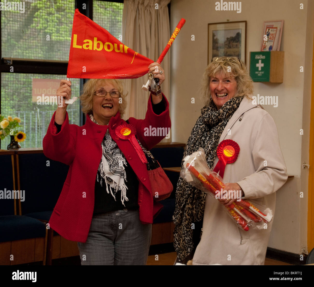 Political party volunteers hi-res stock photography and images - Alamy