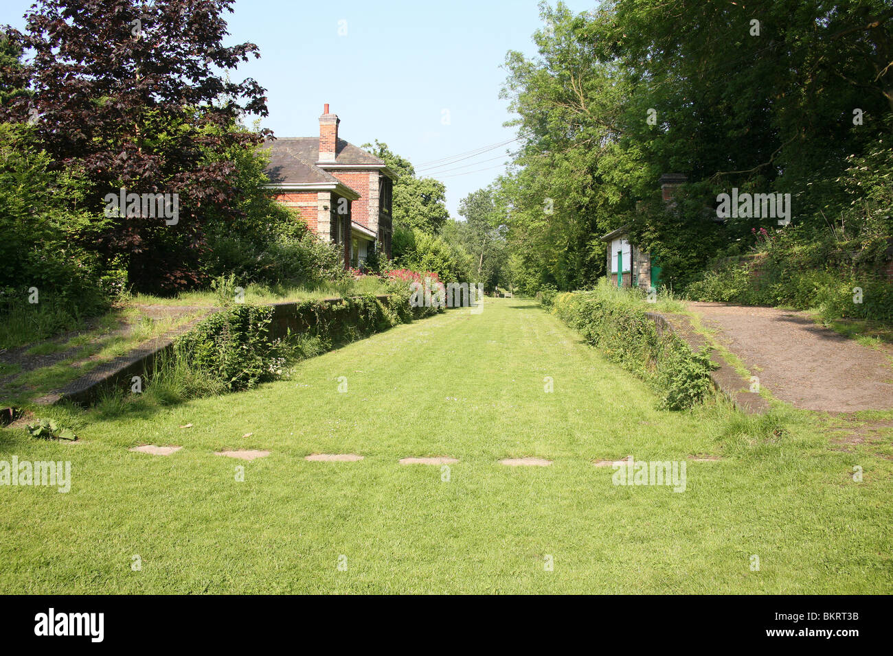 Old Railway Station at Clare Country Park Clare Suffolk Stock Photo - Alamy