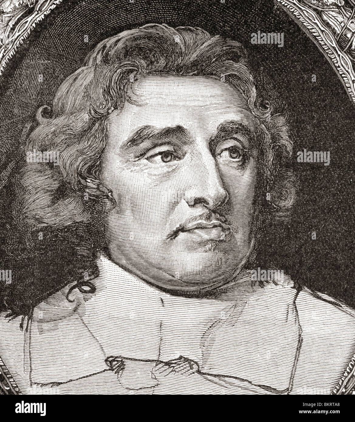 George Monck, 1st Duke of Albemarle, 1608 to 1670. English soldier and ...