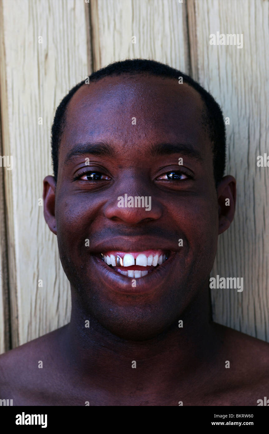 Curacao, portrait of a local man Stock Photo - Alamy