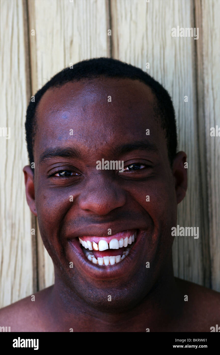 Curacao, portrait of a local man Stock Photo - Alamy