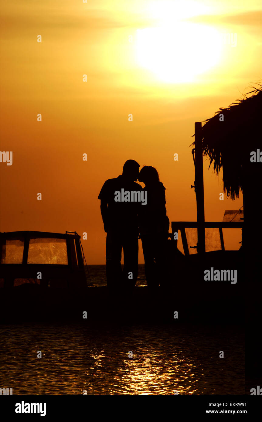 Curacao sunset marie pompoen hi-res stock photography and images - Alamy