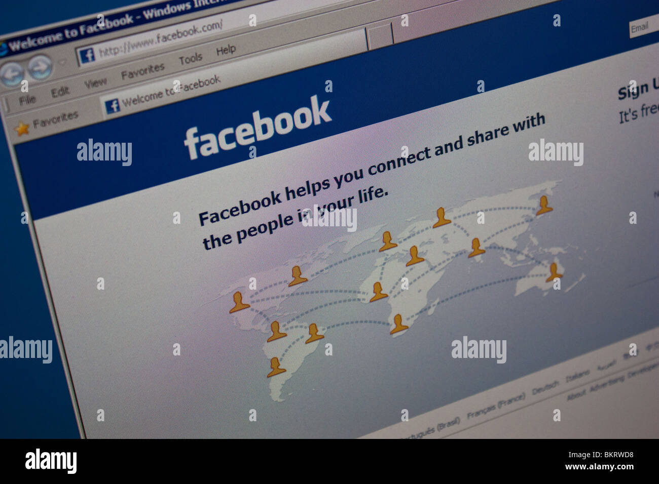 Application monitor hi-res stock photography and images - Alamy