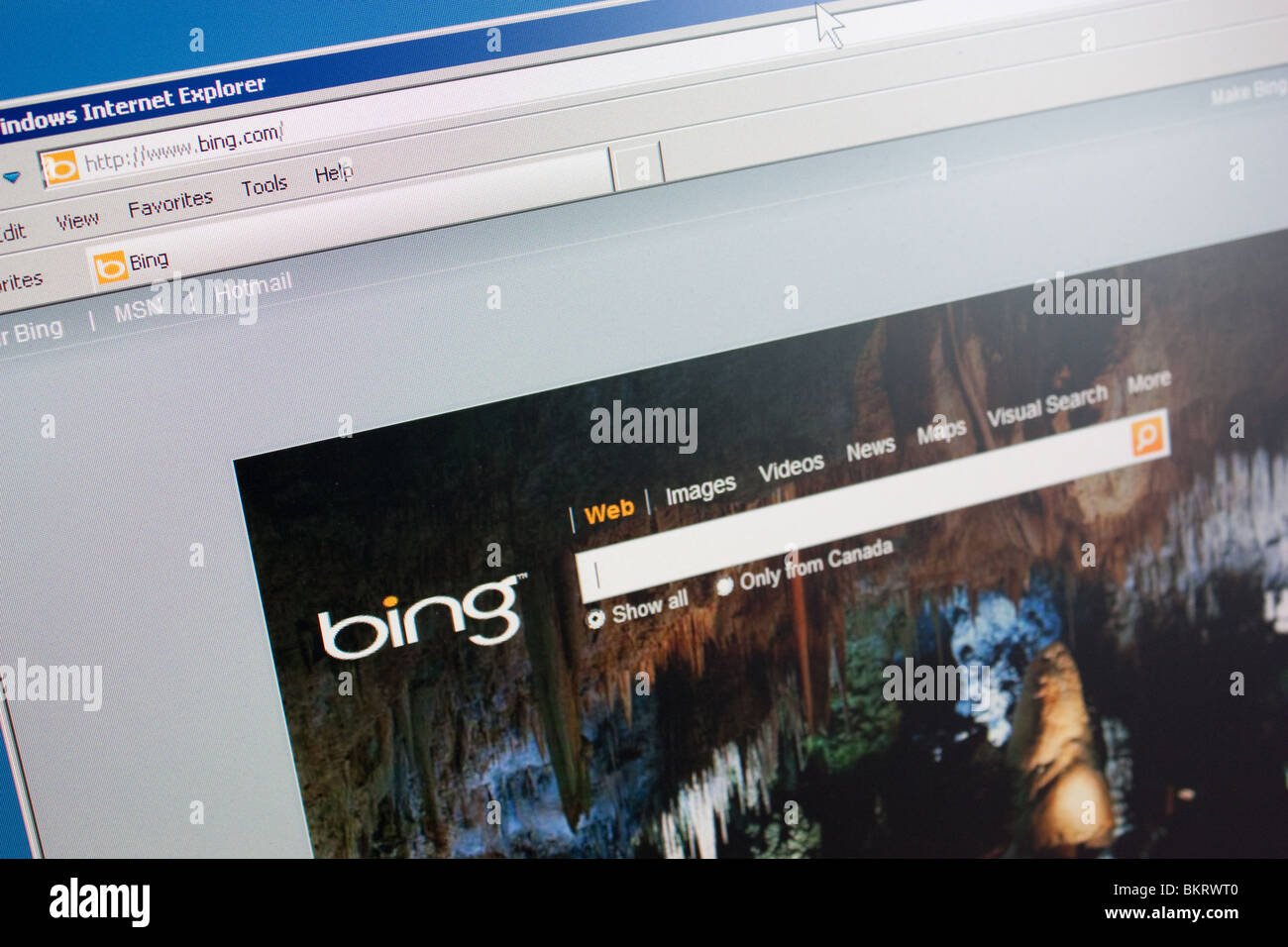 Bing search engine logo hi-res stock photography and images - Alamy