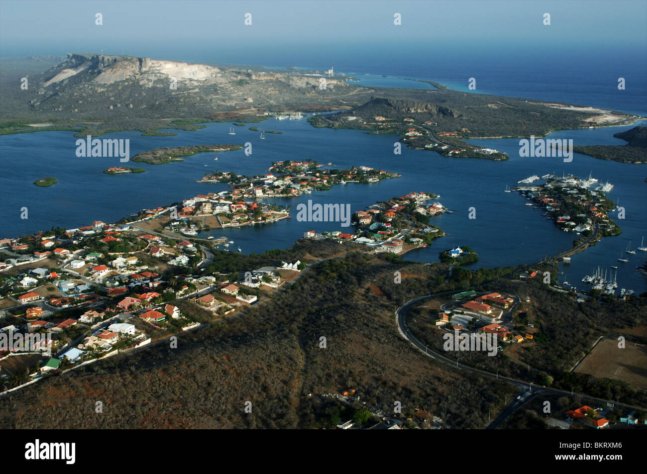 Curacao Island Aerial View Stock Photos & Curacao Island Aerial View ...