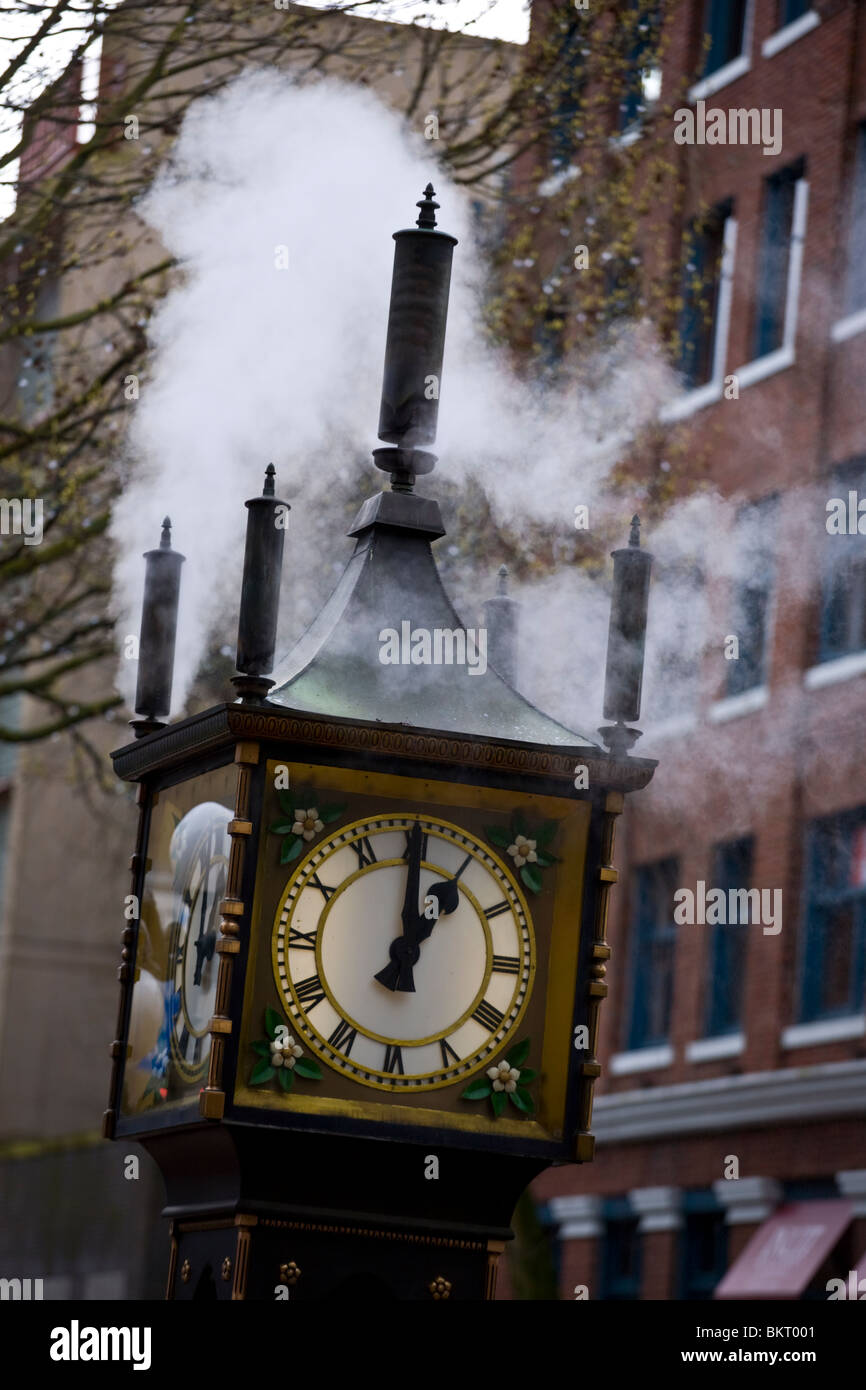 Vancouver steam powered clock hi-res stock photography and images - Alamy