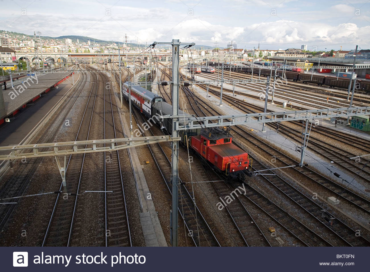 Switzerland Train Zurich Stock Photos & Switzerland Train Zurich Stock ...