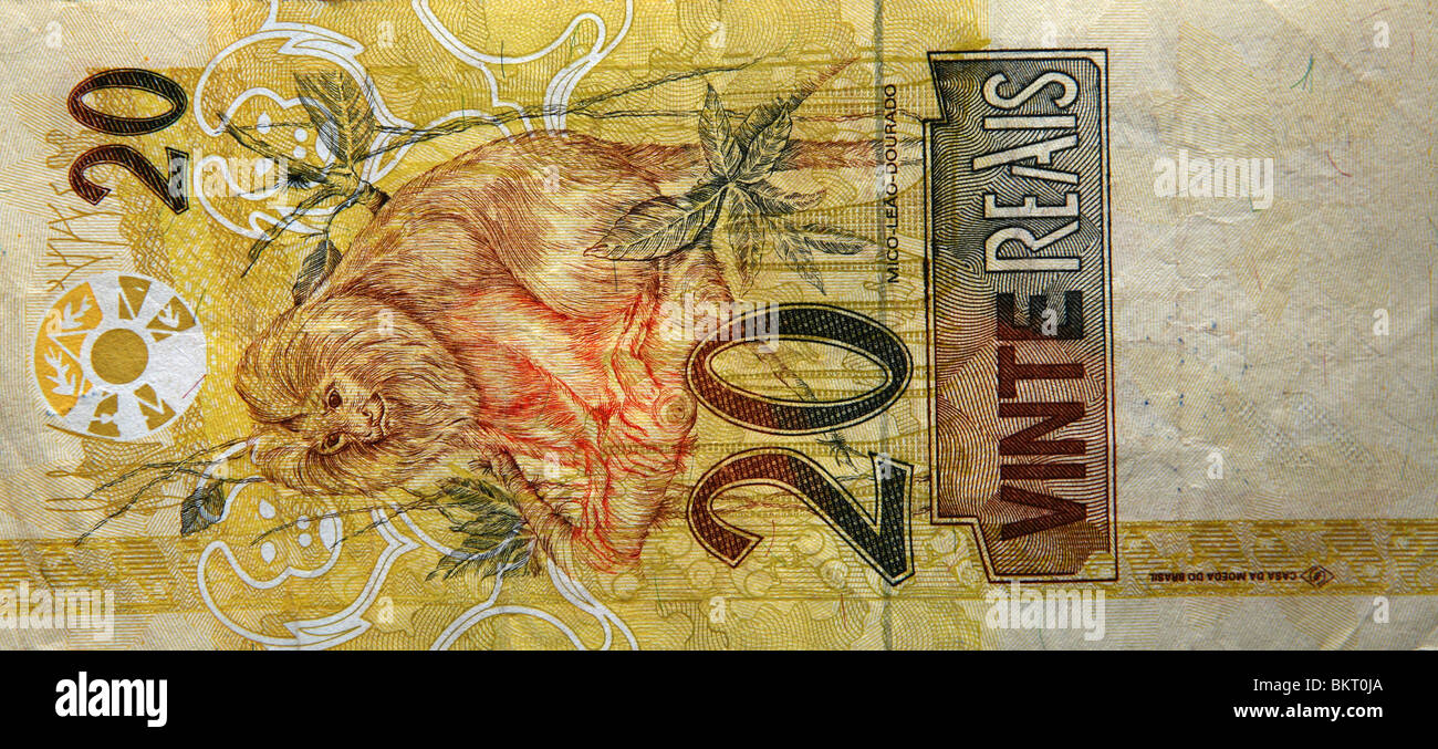 Rial are the Brazilian currency Stock Photo - Alamy