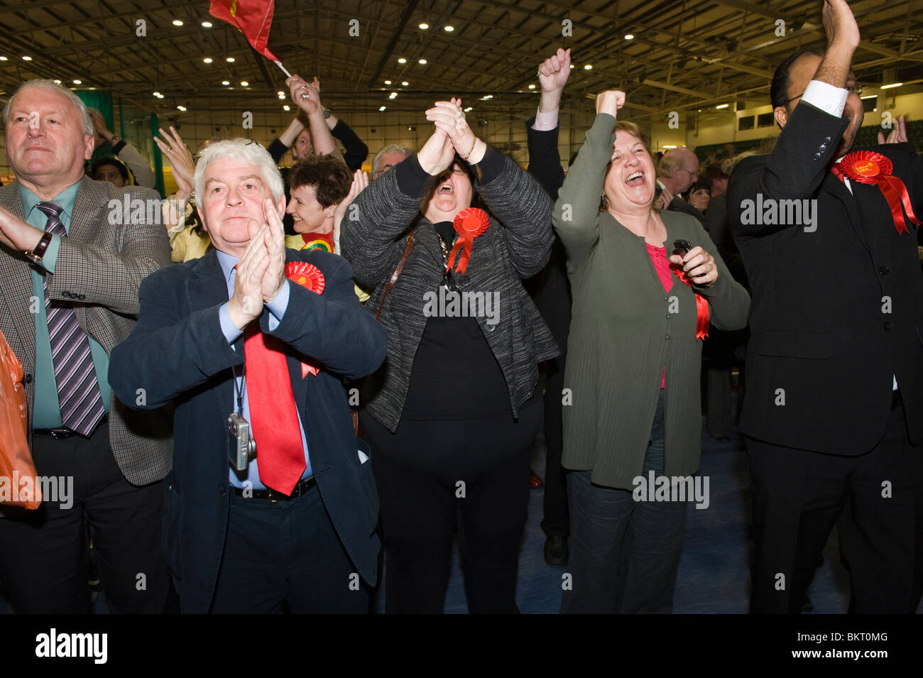 Labour Party Cheering High Resolution Stock Photography and Images - Alamy