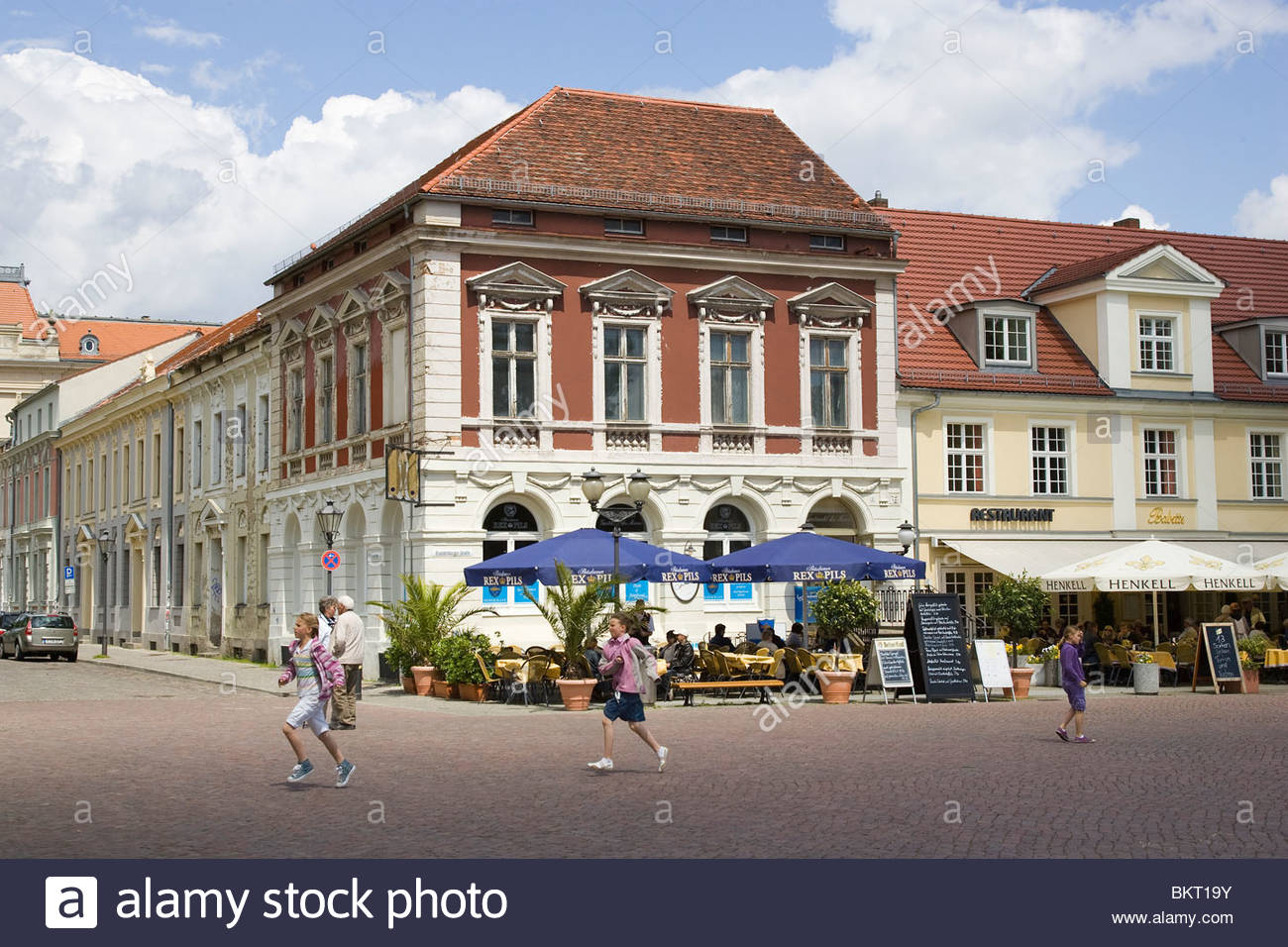 Germany Brandenburg Potsdam Brandenburg Street Stock Photos & Germany ...