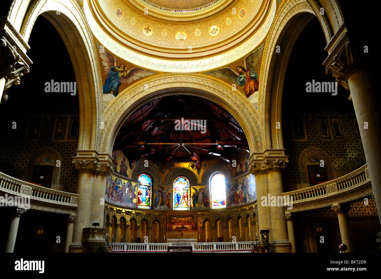 Church interior, Stanford University, California, USA Stock Photo - Alamy
