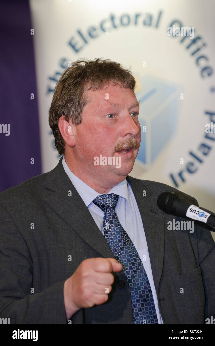 Sammy Wilson, MP for East Antrim and Minister for Finance in the ...