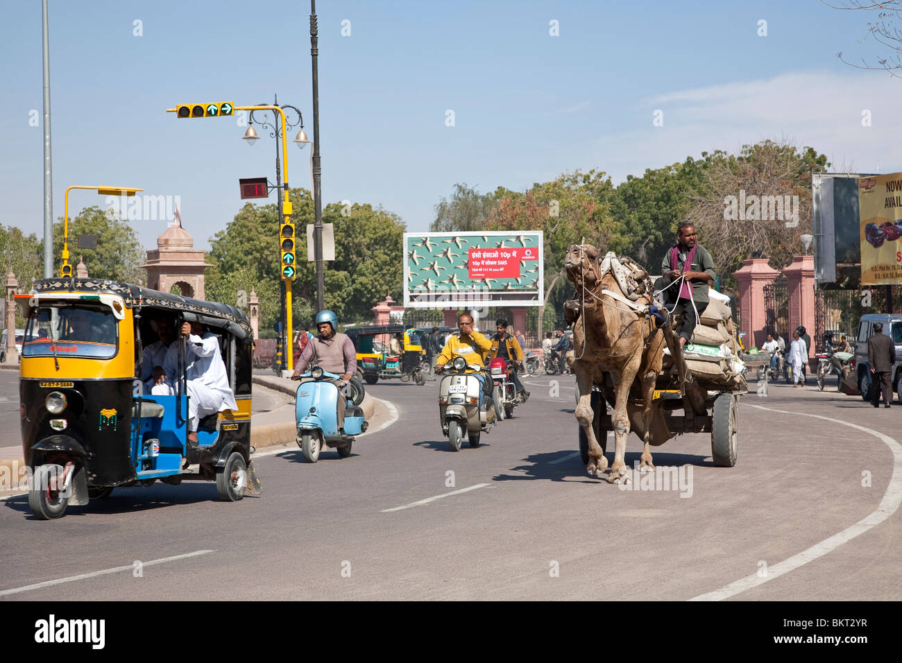 Rickshaw bike india hi-res stock photography and images - Alamy