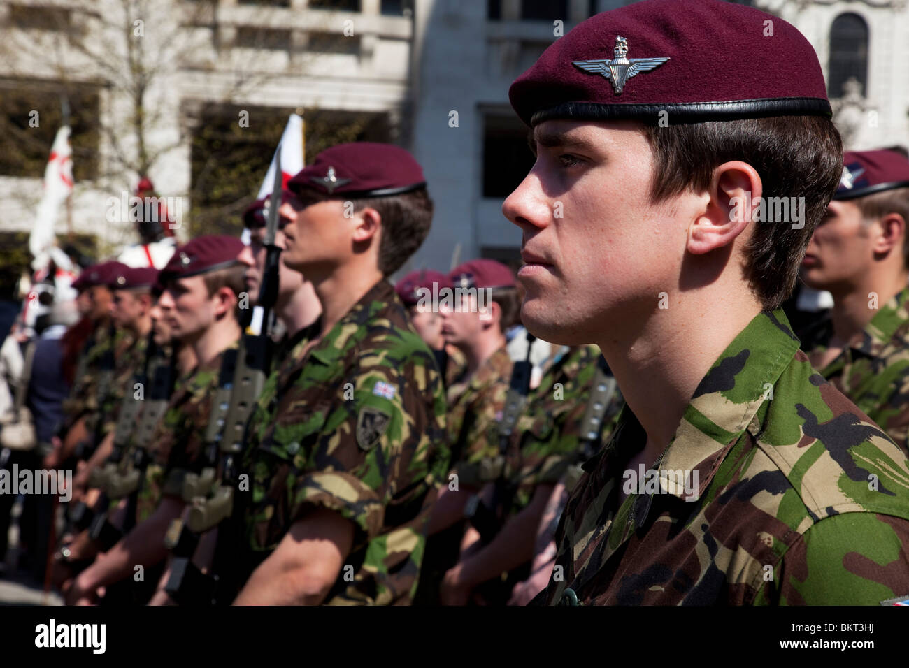 Members of the Parachute Regiment or 'Paras' Stock Photo - Alamy