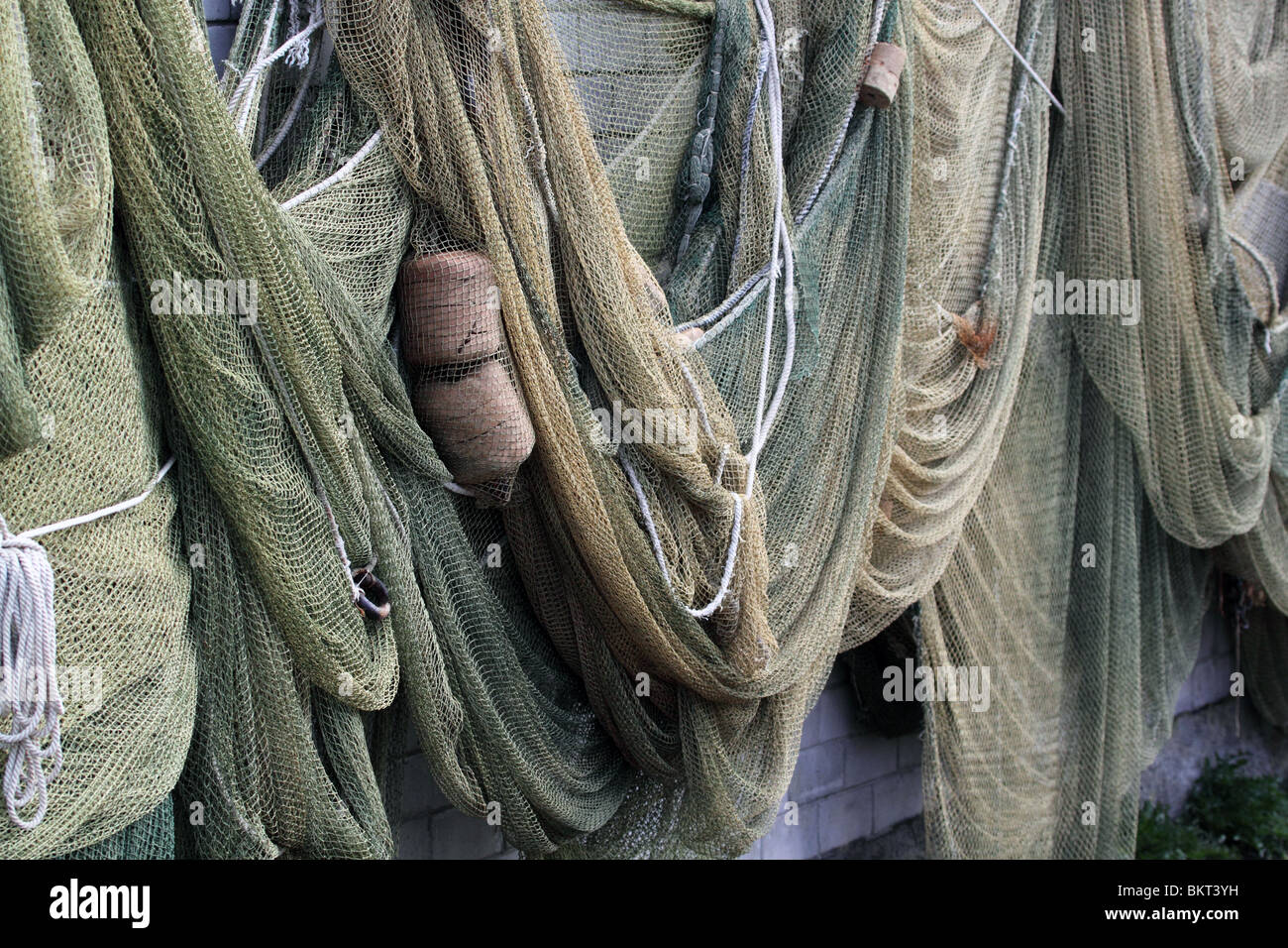 Hanging fish net hi-res stock photography and images - Alamy