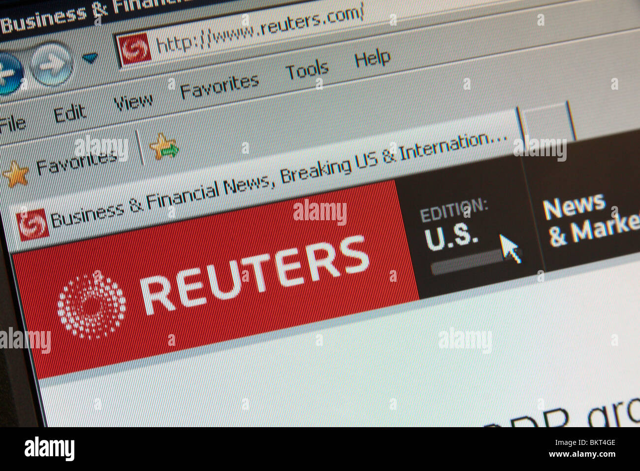News web site hi-res stock photography and images - Alamy